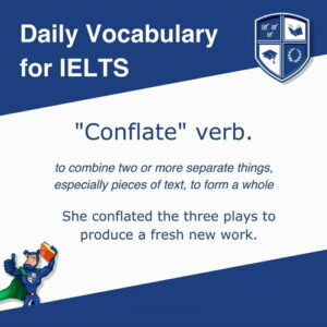 Verb > Conflate – Запоріжжя English Club